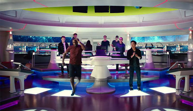 'Star Trek Beyond' Cast Boogies Down on the Enterprise for a Cause ...